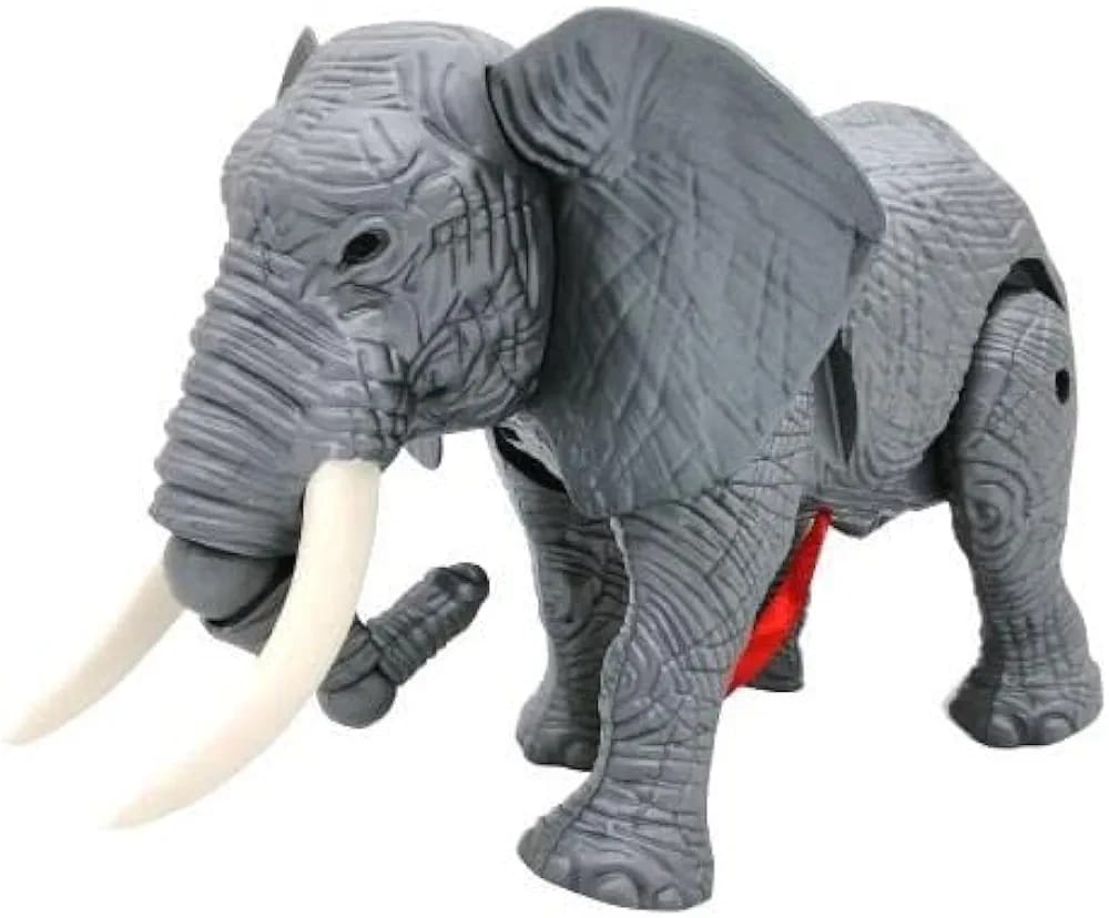 Battery Operated Walking Elephant Toy | X222-21– KidsROAR