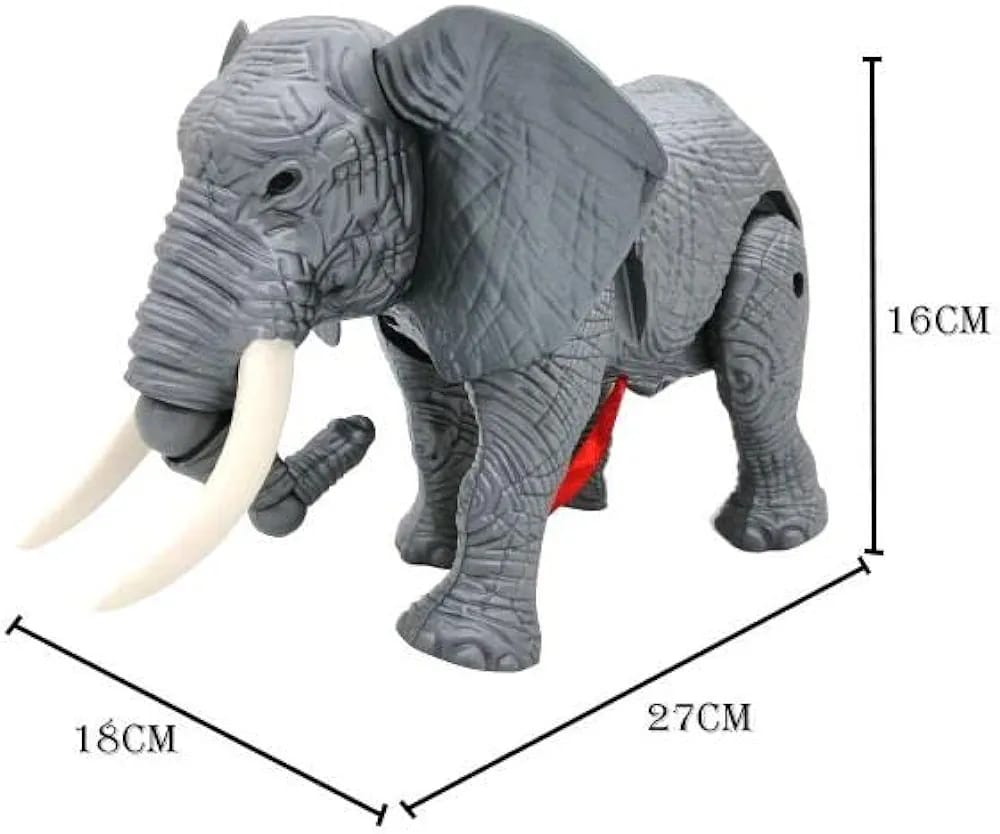 Battery Operated Walking Elephant Toy | X222-21– KidsROAR
