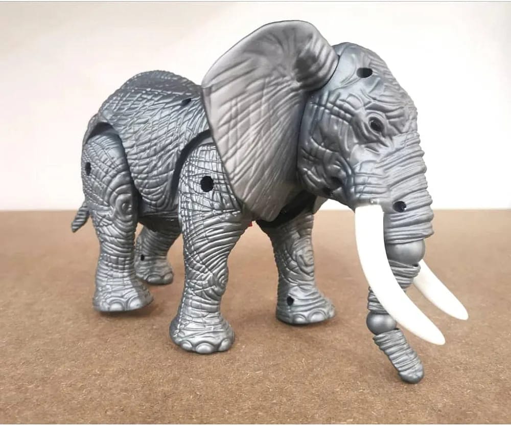 Battery Operated Walking Elephant Toy | X222-21– KidsROAR