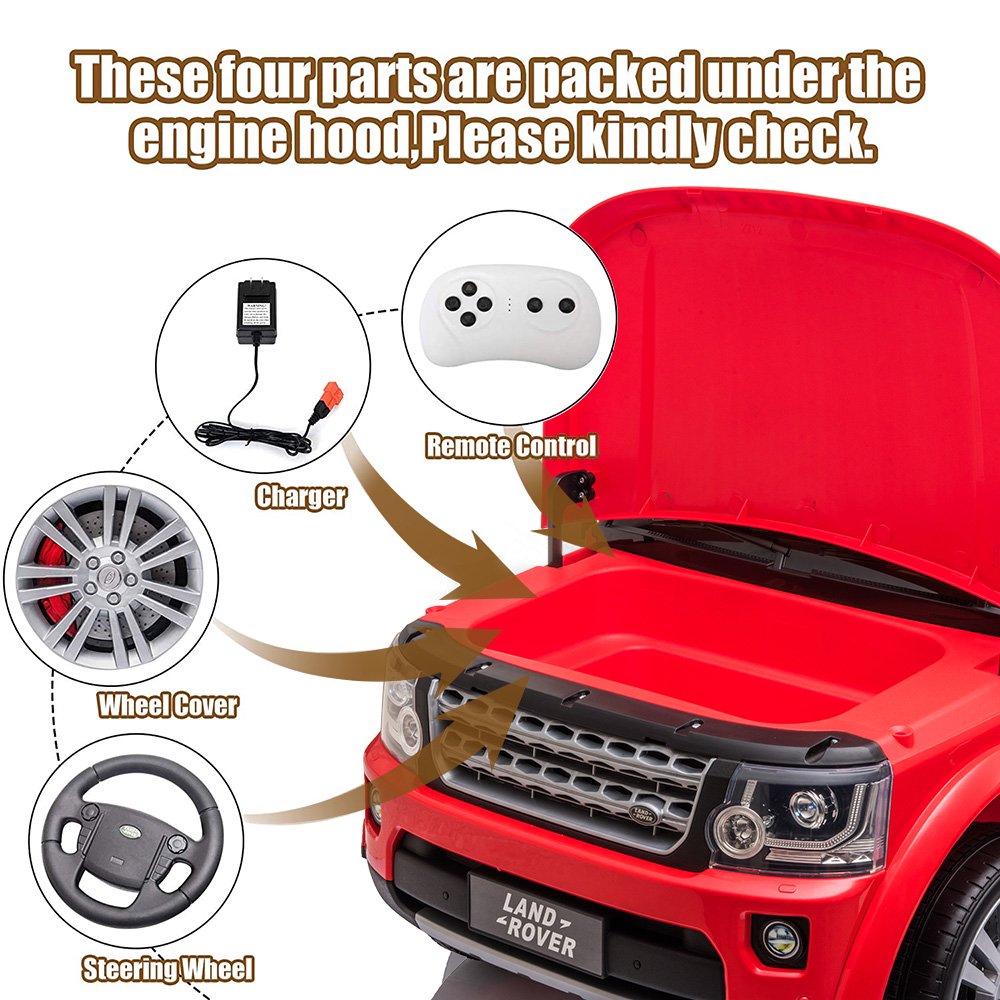 Explore Adventure with Kids Electric Jeep CC116 Land Rover Discovery ...