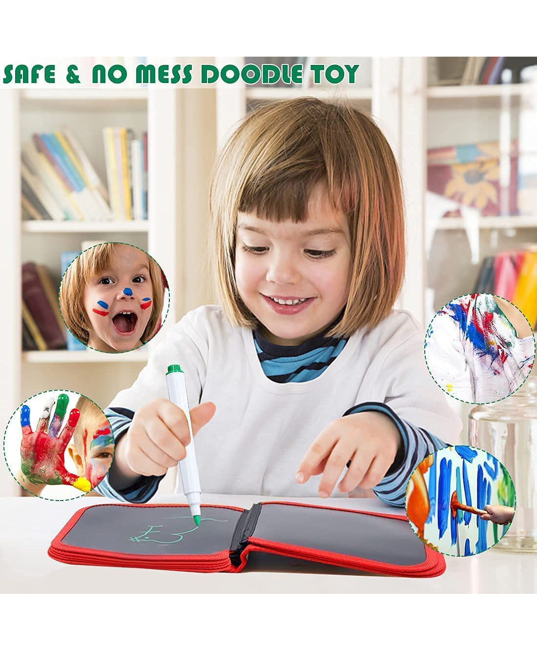 Erasable Doodle Book Kit | LO22RED– KidsROAR