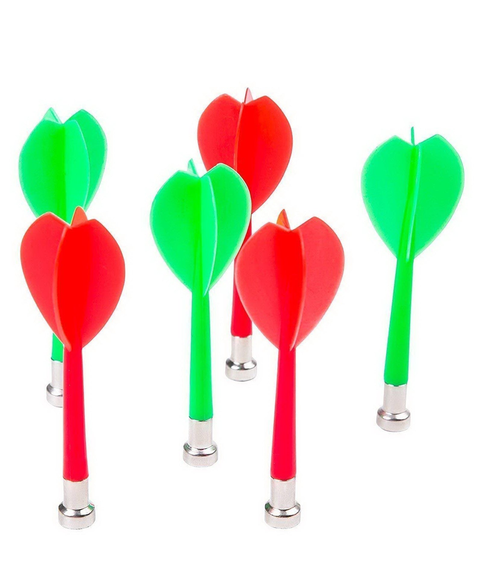 Indoor & Outdoor Magnetic Dartboard Kit with 6 Darts - Multicolour | L ...