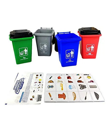 Garbage Classification Trash Sorting Puzzle Game with Trash Can - Mult ...