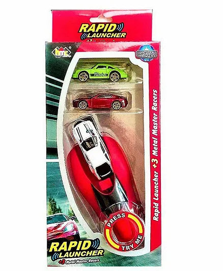 Metal Die Cast Car With Rapid Launcher For Kids– KidsROAR