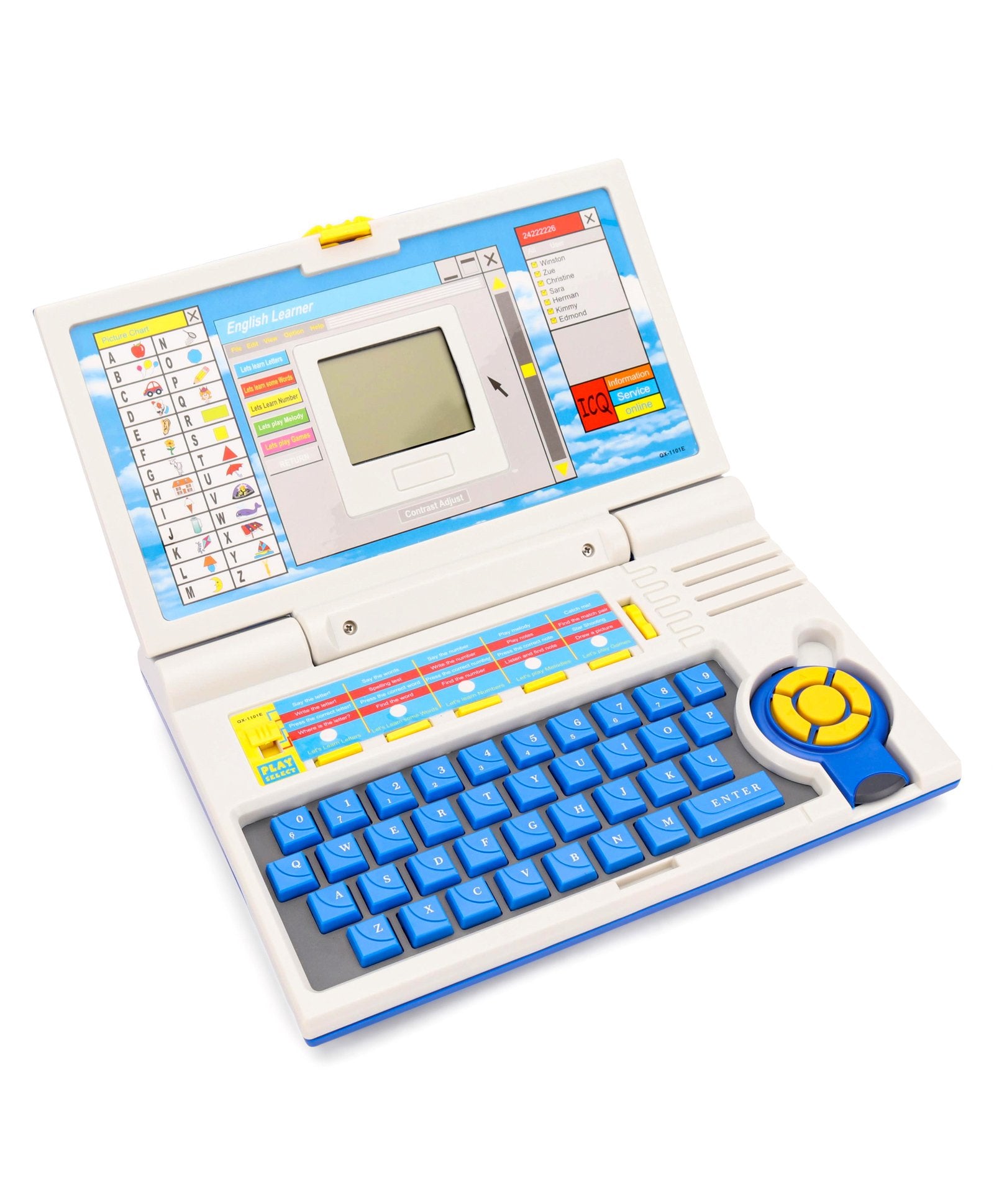 Rising Step Educational Activity Learning Laptop - Multicolour | LAPTO ...
