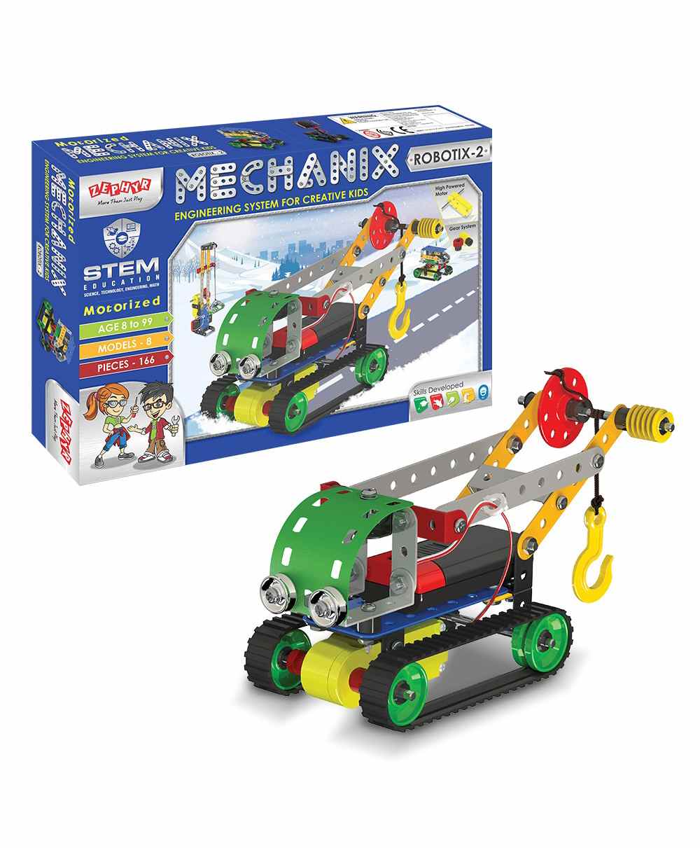 Mechanix Robotix 2 Multi Model Construction Set Multicolor - 166 Piece ...