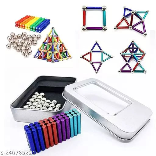 Magnetic Sticks and Balls Building Blocks Toys || LO1704/MAGSTK || MAG ...