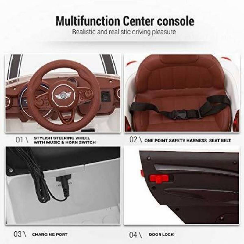 Battery Operated Ride on Electric Car Mini Cooper DLS06– KidsROAR