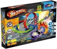 Super Speed Track Racer Car Track Set | LO8019– KidsROAR