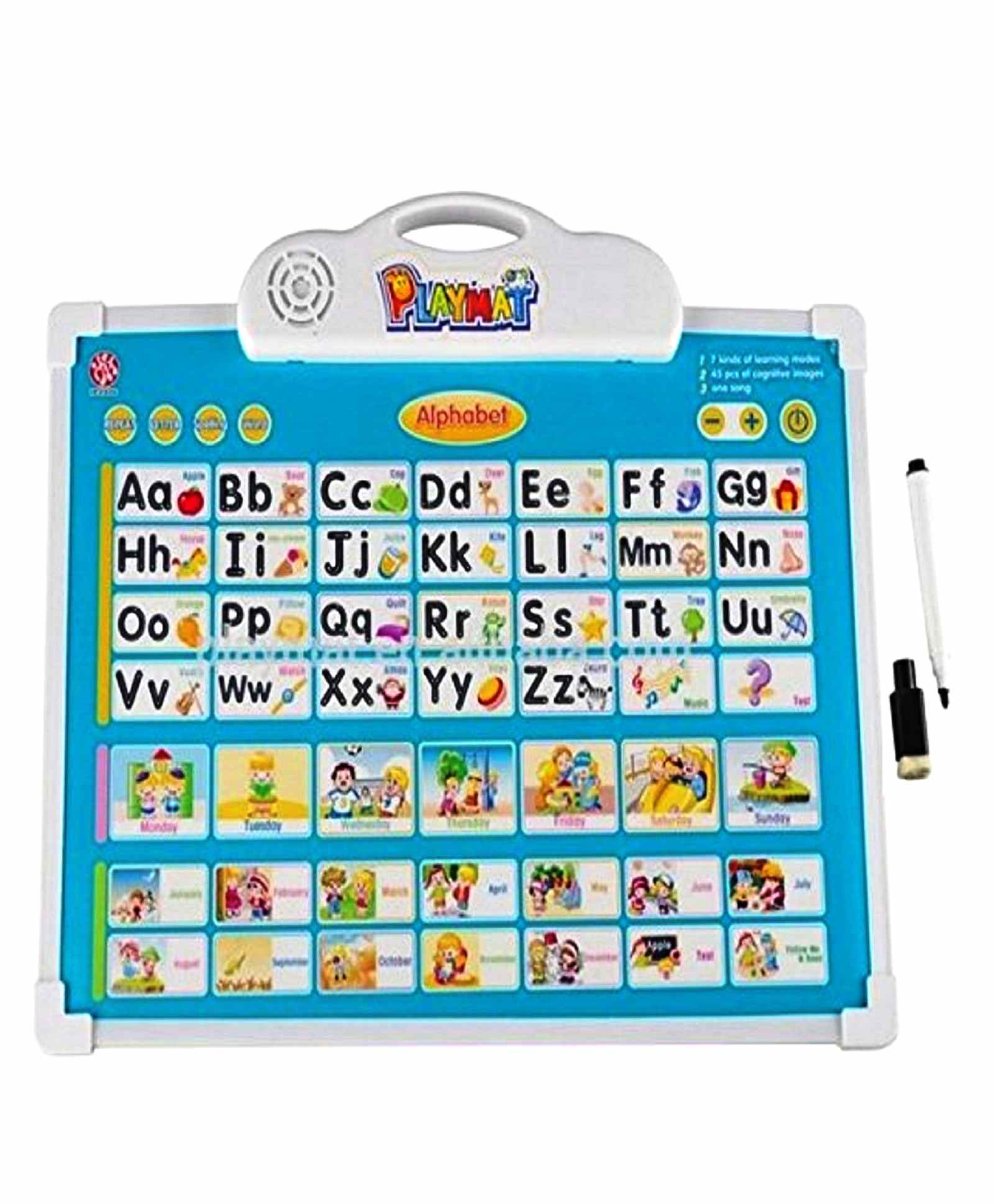 Musical Learning Board | LOHX1603A 2IN1 ALPHA BOARD– KidsROAR