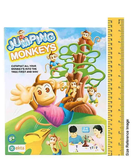 Jumping Monkeys Small Catapult Toy Family Board Game | INT178 JUMPING ...