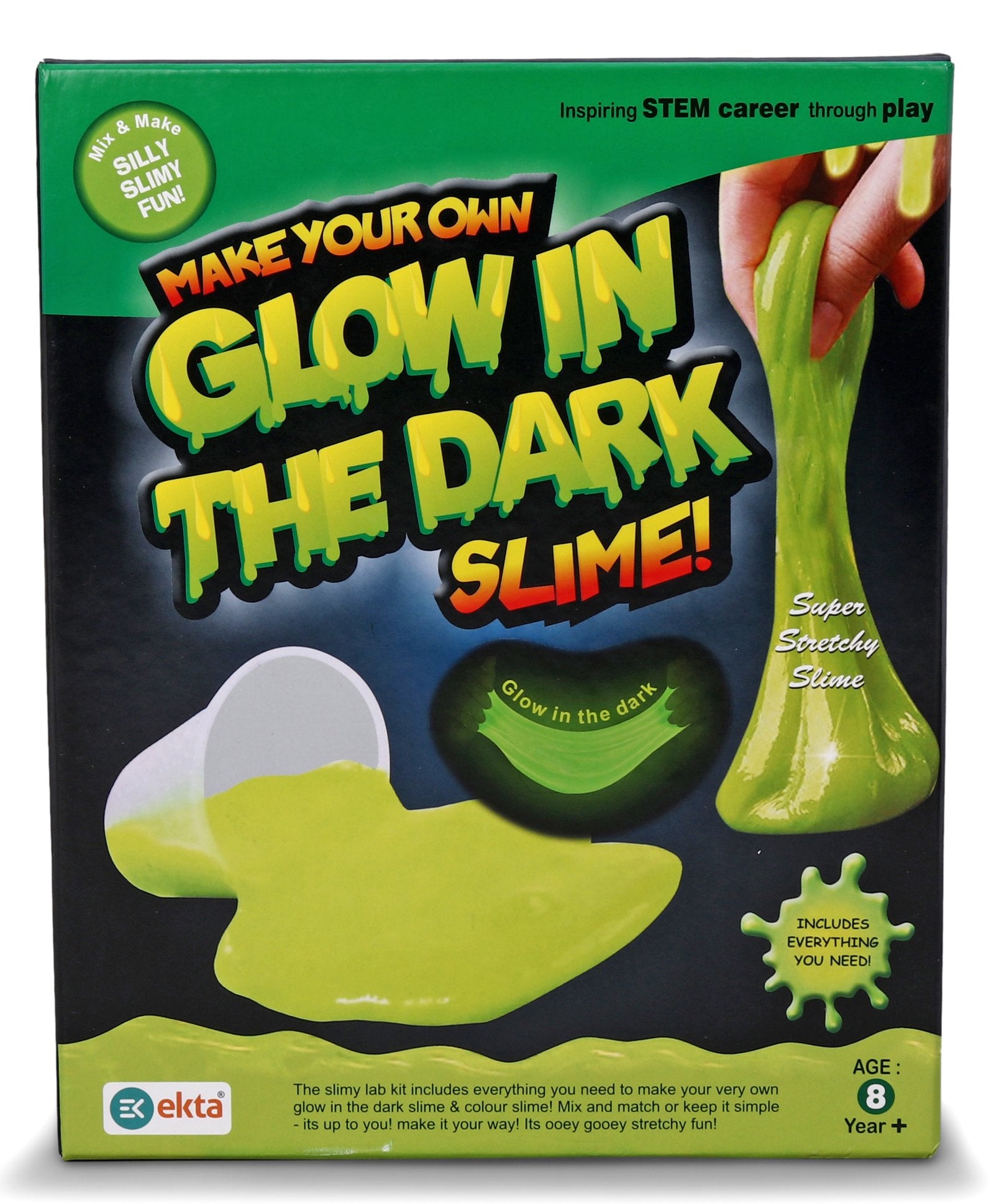 Glow In Dark Slime Making Kit - Multicolor | INT052 GLOW IN THE DARK S ...