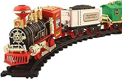 Choo Choo Train Operated Super Toy with Track Set Emits Real Smoke Lig ...