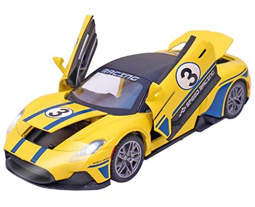 Sports Car Die Cast Scale Model Display Car with Opening Doors Music a ...