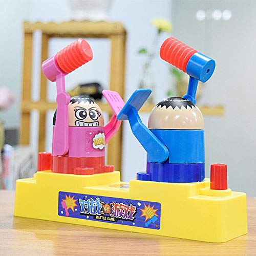 Double Battle Hit & Double Battle Board Toy, Fun 2 Players Hammer Hidi ...