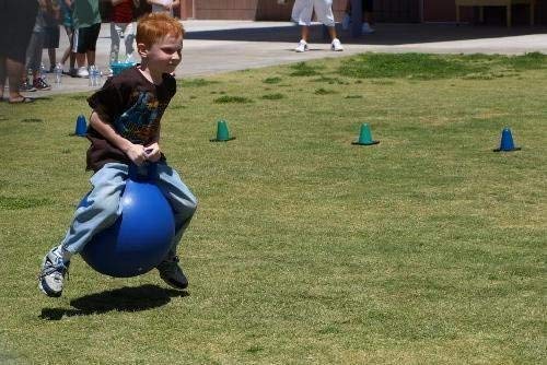 HOPP Ball Rubber Bubble Hop Ball with Handle 45cm | INT414 HOPPING BAL ...