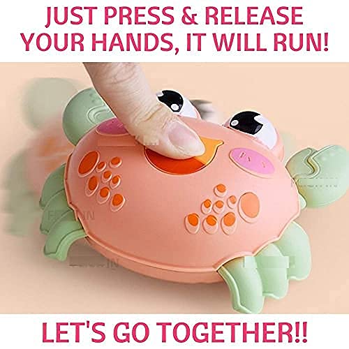 Plastic Crawling Crab & Cray Fish Friction Powered Press & Go Toys for ...