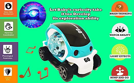 Future Musical Car With Light And Music || LOLD49A MUSICAL CAR– KidsROAR