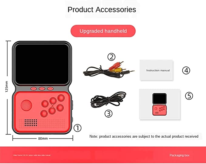 M3 Handheld Games Consoles 900 in 1 Handheld Video Game || M3 GAME ...