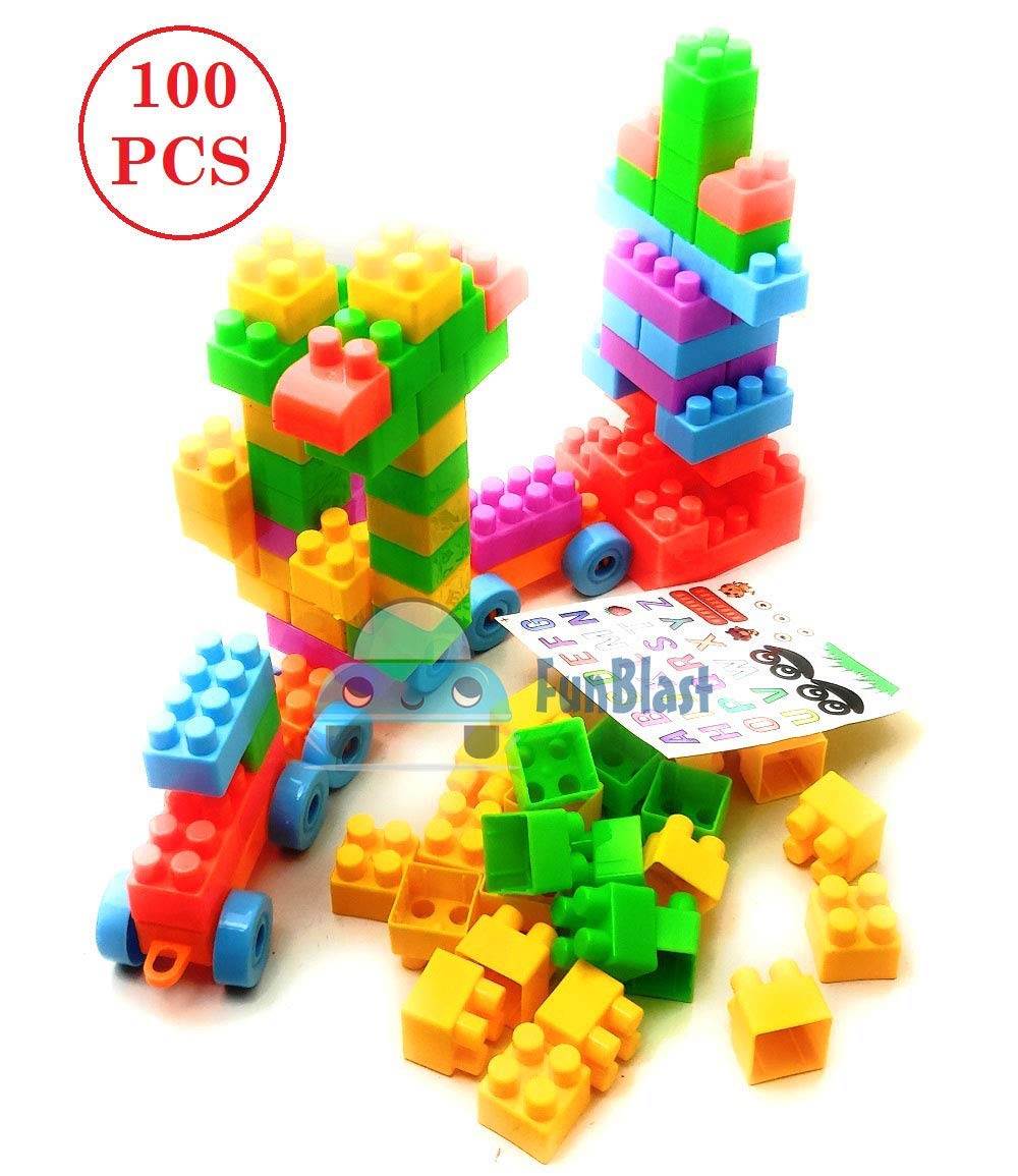 Building Blocks for Kids Toy Block Games | RS0728-1 100 PCS BLOCK– KidsROAR