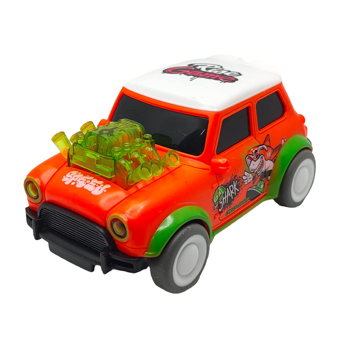 Unbreakable Four-Wheel Drive Friction Powered Diecast Dancing Car Toy ...