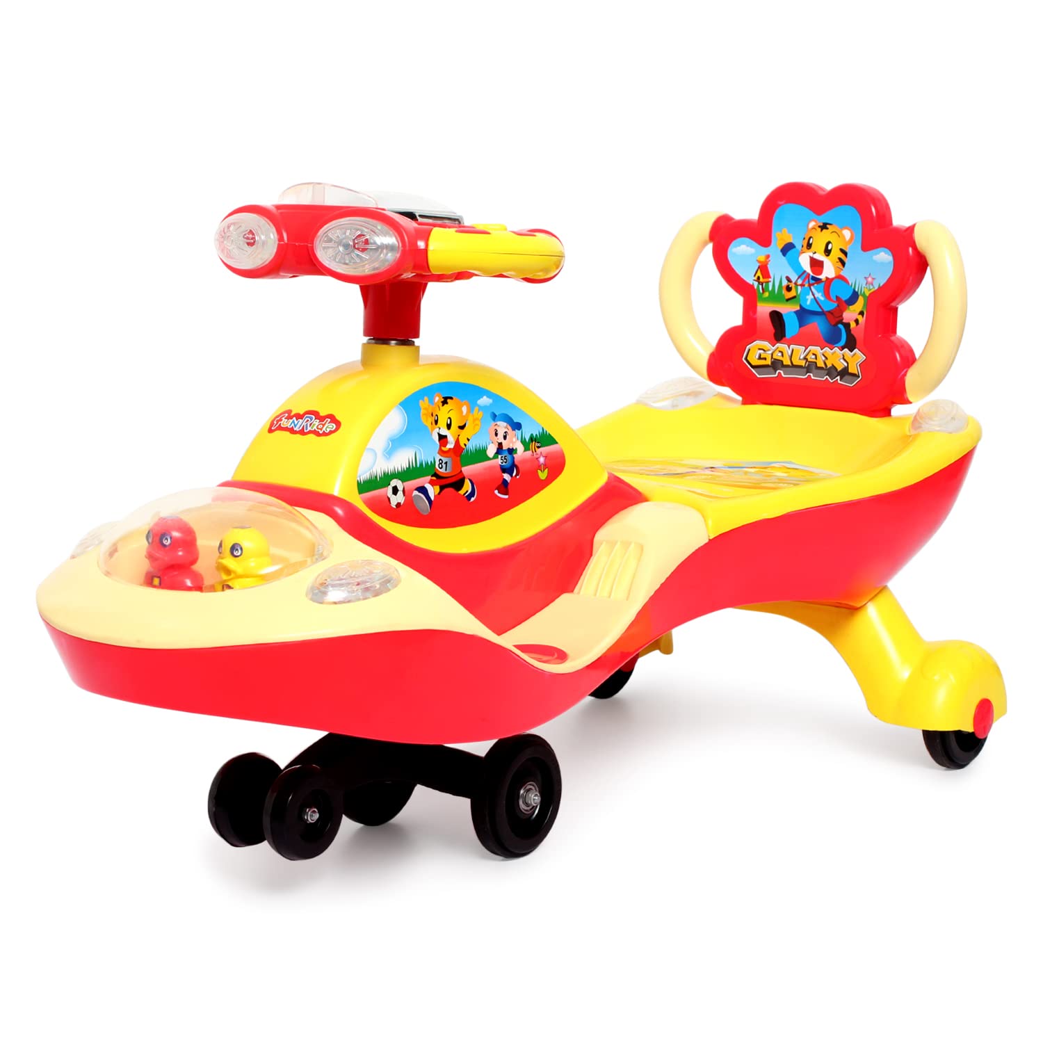 Galaxy Swing Car For Kids | With Light And Music– KidsROAR