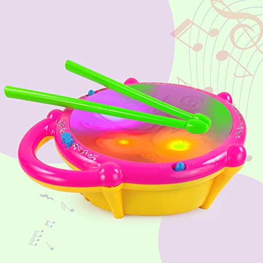 Flash Drum with Sticks || LO168-23 FLASH DRUM– KidsROAR