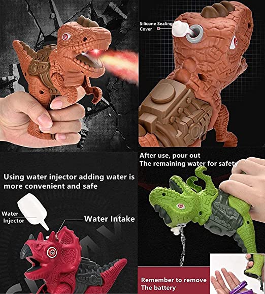 Dinosaur Gun Toy for Kids- LO135A-1 SMOKIANG DINOSEAR GUN– KidsROAR