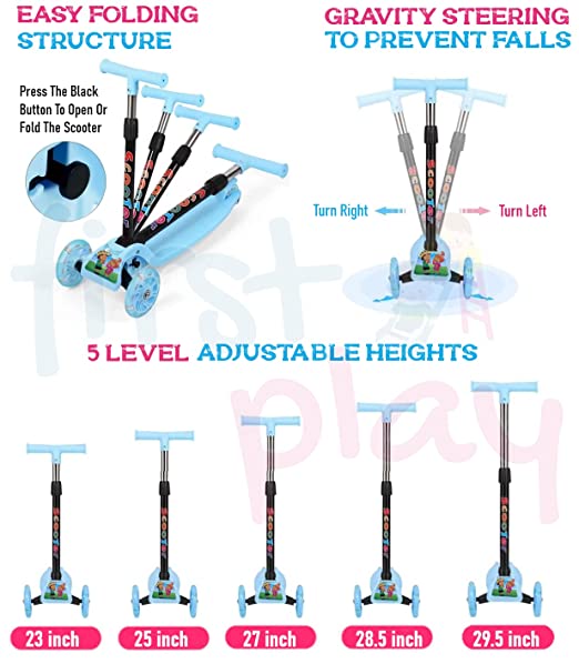 Small Gravity Steering Skate Scooter For Kids | 60kg Weight Capacity ...