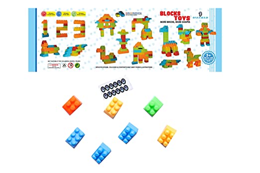 Plastic Building Block Set for Kids | LOVS1106 LEEMO VS1106 BLOCKES 10 ...