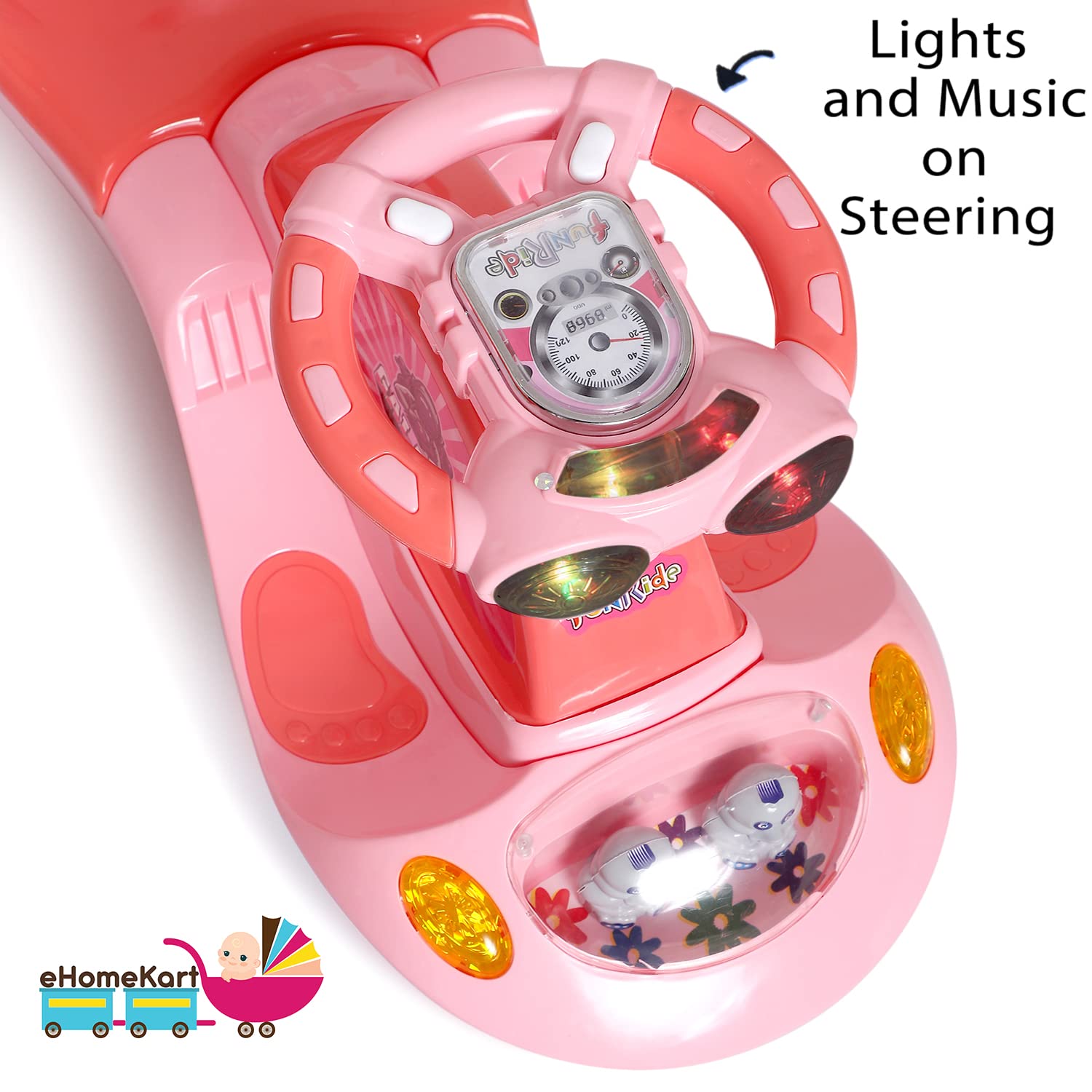 Galaxy Swing Car For Kids | With Light And Music– KidsROAR