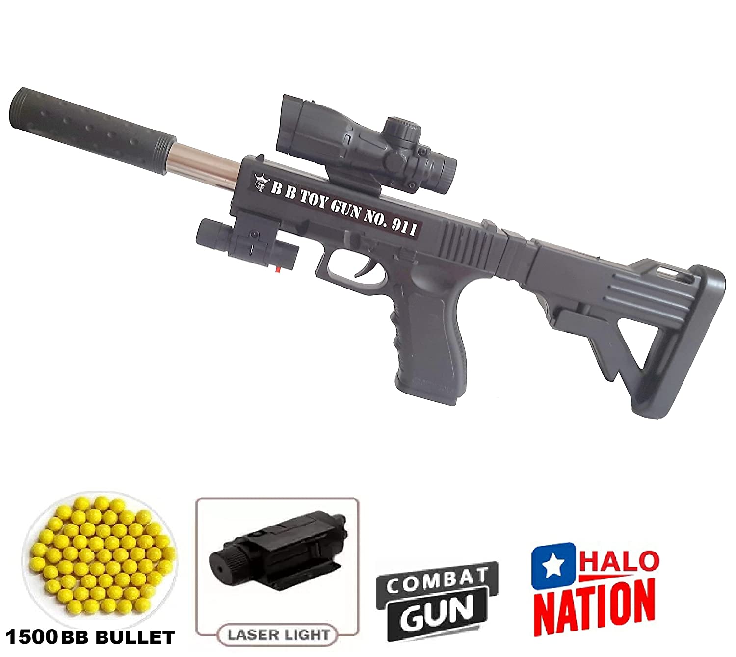 Airsoft BB Bullets Gun Toy - 2in1 BB Bullet & Water Bullet | 911– KidsROAR