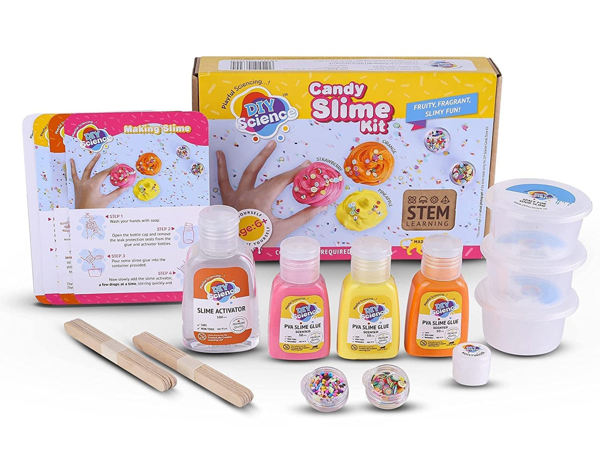 Candy Slime Kit, Premium Slime Making Kit | LODIY DIY SLIME CANDY KIT ...