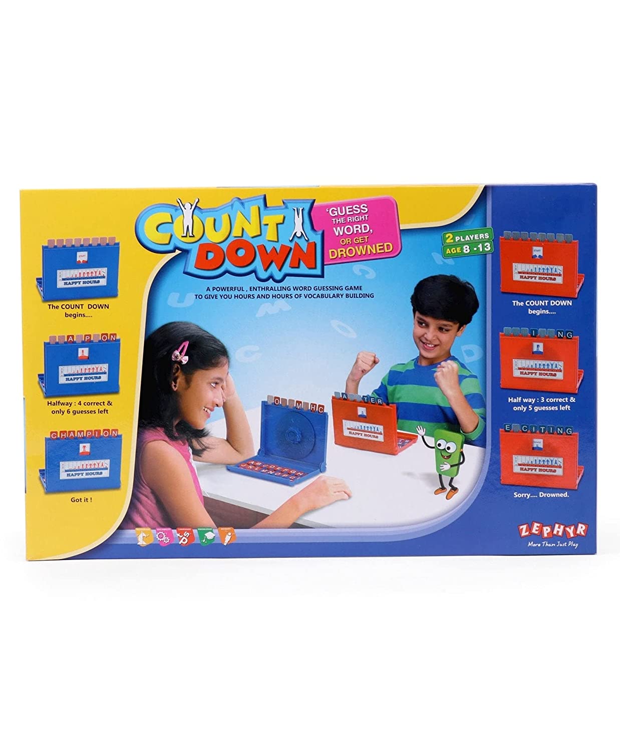 Count Down Board Games Educational Toy | INT390 COUNTDOWN 04007– KidsROAR