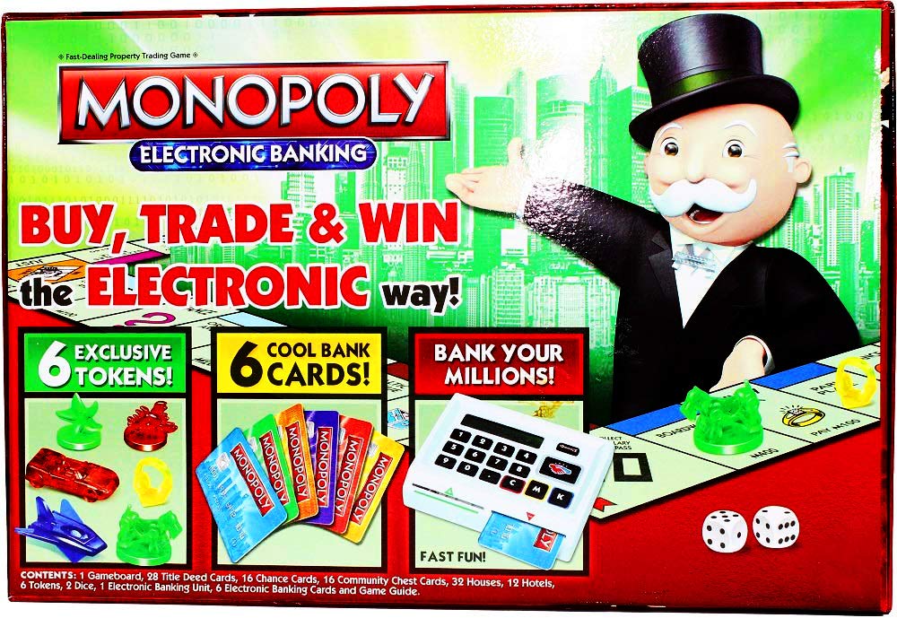 Monoply Banking Board Game | 6136 MONOPOLY GAME– KidsROAR