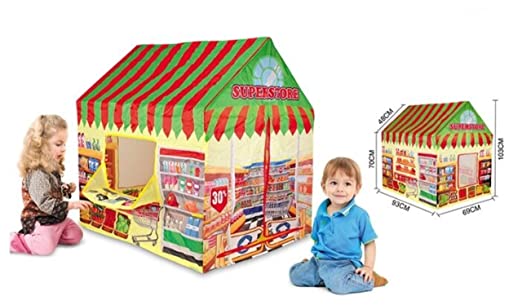 Supermarket Camp N Play Tent for Kids || NX995-7055A SUPER STORE TENT ...