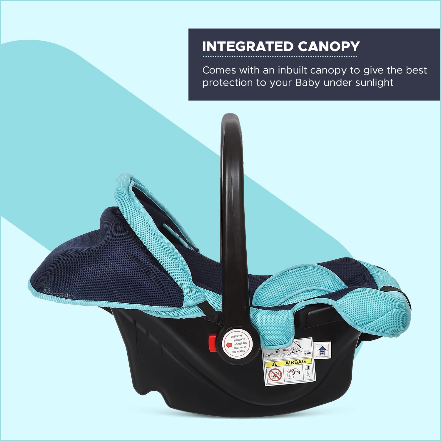 Dash 4 in 1 Infant Baby Car Seat, Carry Cot and Rocker with Canopy for ...