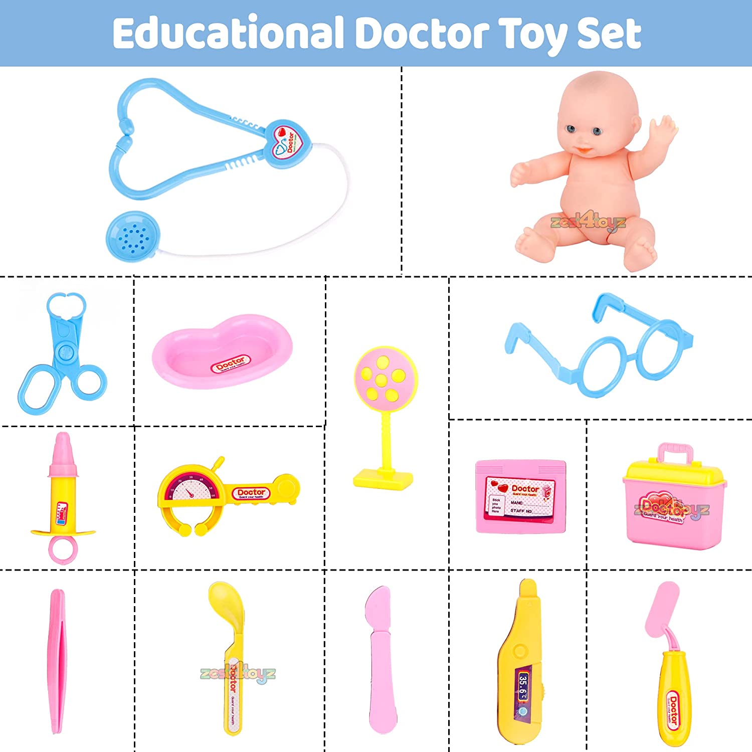RS0825 BABY DOCTOR PLAYSET– KidsROAR