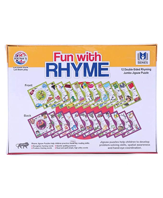 Educational Fun with Rhyme Jigsaw for Kids || RH001 RHYME FUN– KidsROAR