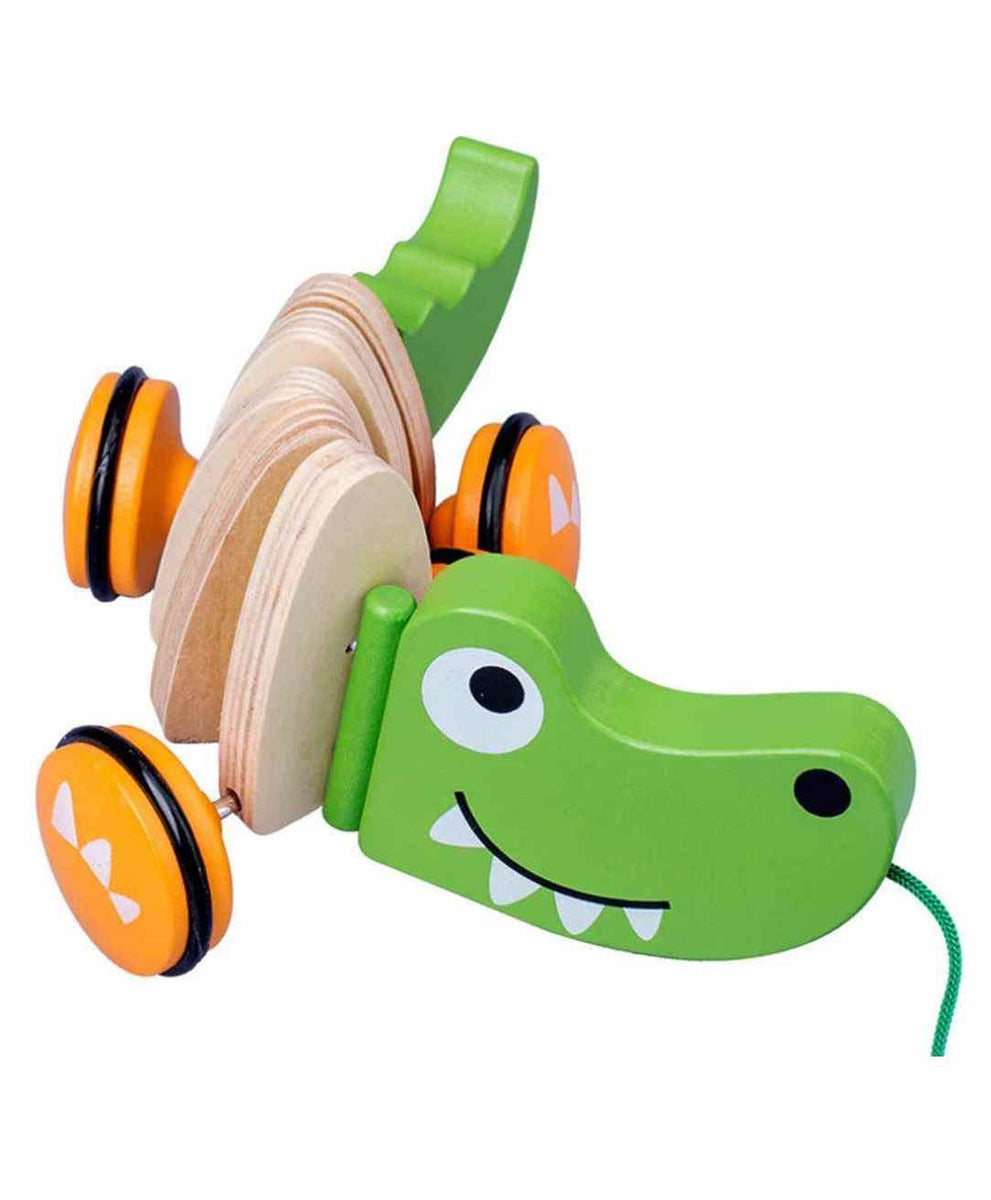 Walk Along Wiggly Croc - Green | WALK ALONG WIGGY CROC 01– KidsROAR