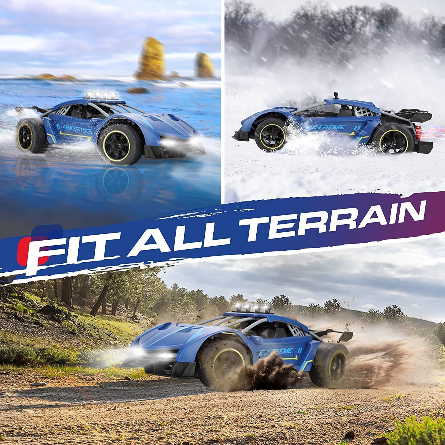 Spray Runner RC car 2.4ghz Remote Control Spray Racing Stunt Car | LO6 ...