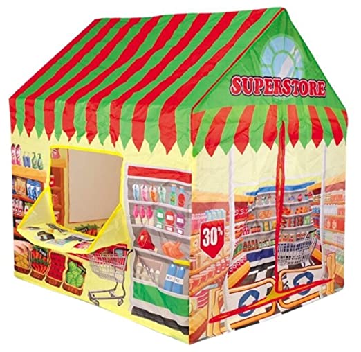 Supermarket Camp N Play Tent for Kids || NX995-7055A SUPER STORE TENT ...