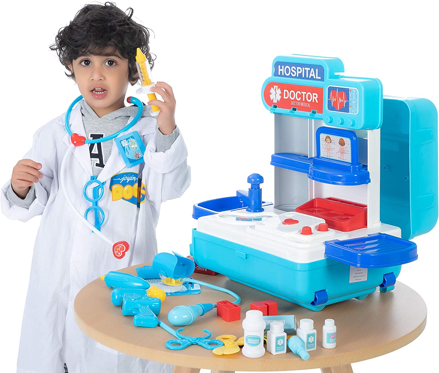 Doctor Tool Kit for Kids Doctor Pretend Play Toys | 8390 DOCTOR SET ...