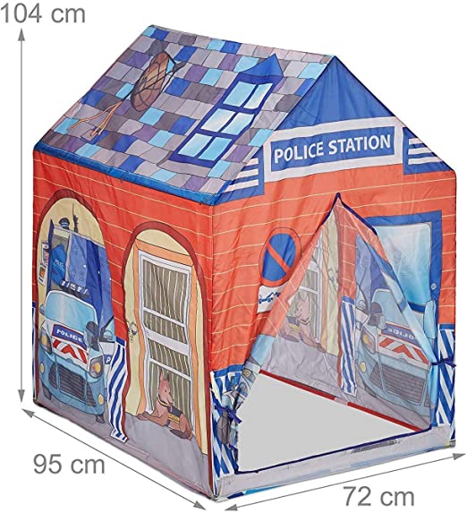 Police Station Kids Tent House || NX11-PS POLICE STATION TENT– KidsROAR