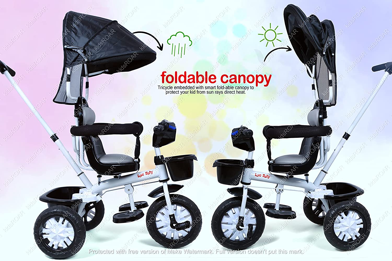 Baby Cycle For Kids | Age 1-5 Years | 573R Tricycle– KidsROAR