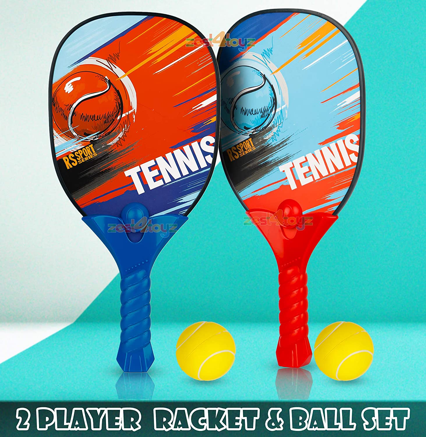 RS0953 2PC TENNIS RACKET– KidsROAR
