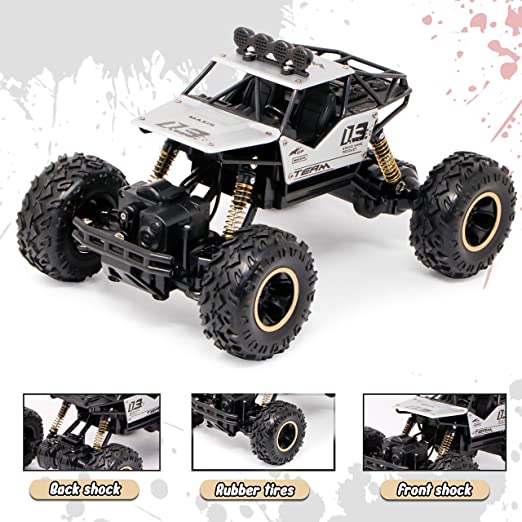 Remote Controlled Rock Crawler Truck | LO6141 ROCK CRAWLER METAL– KidsROAR