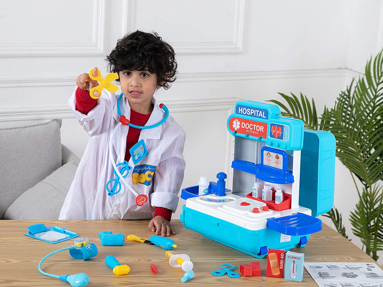 Doctor Tool Kit for Kids Doctor Pretend Play Toys | 8390 DOCTOR SET ...