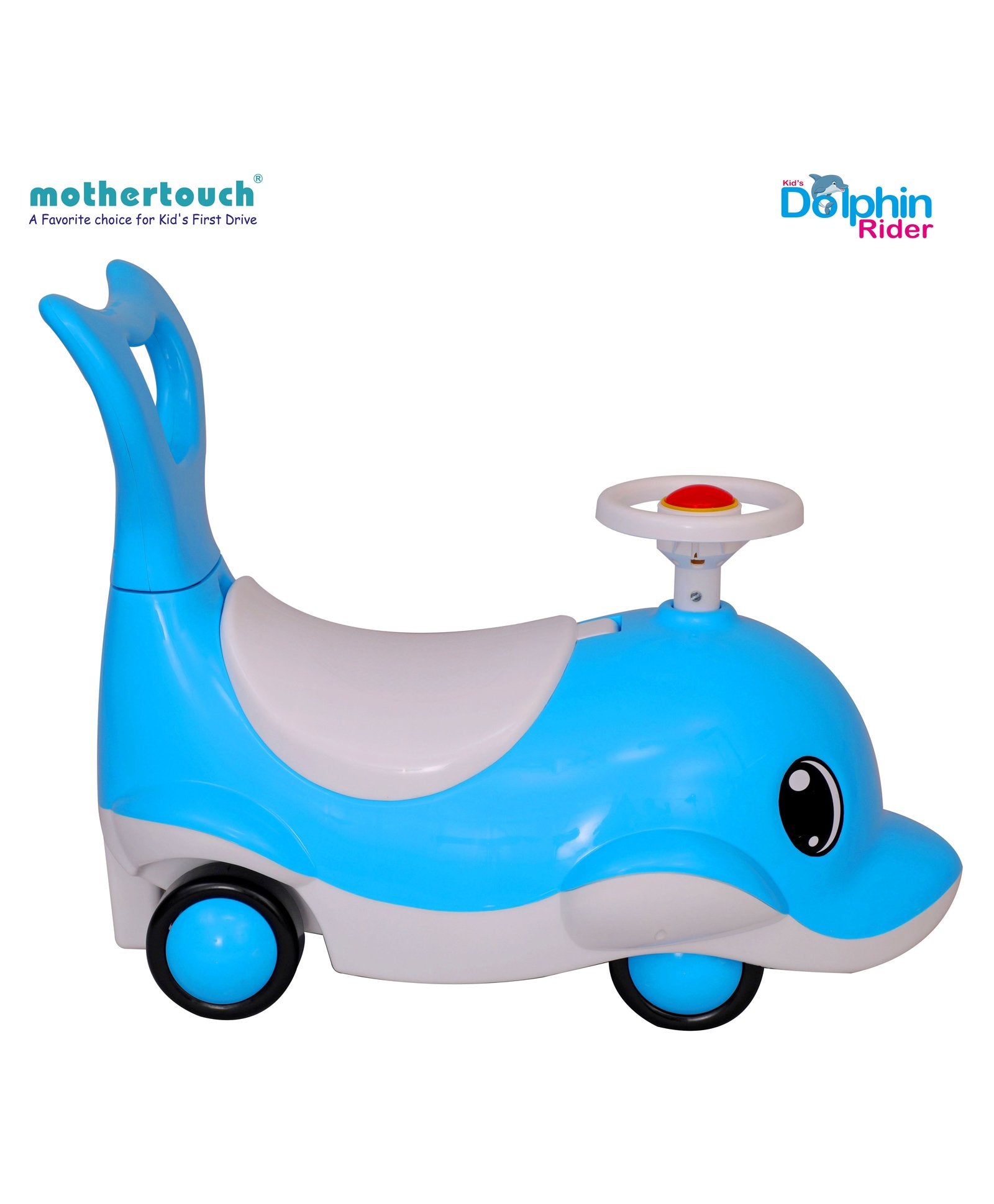Dolphin Rider Manual Push Ride On– KidsROAR