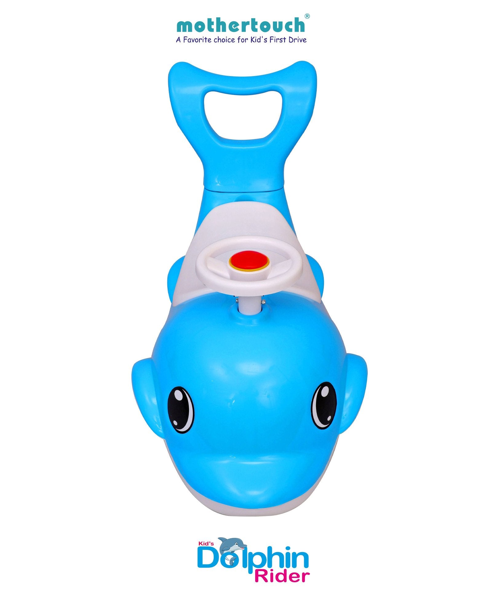 Dolphin Rider Manual Push Ride On– KidsROAR